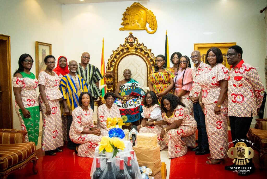 NCCE Boss Salutes Asantehene’s 25-Year Reign – Manhyia Palace
