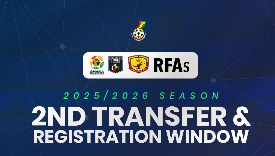 Second Transfer Window for 2025/26 season Opens on December 16 ...